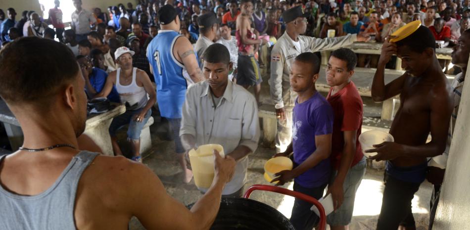 Comida de cada preso cuesta 126 pesos al día