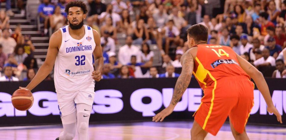 RD afronta el Mundial de básquet con fe en Karl-Anthony Towns