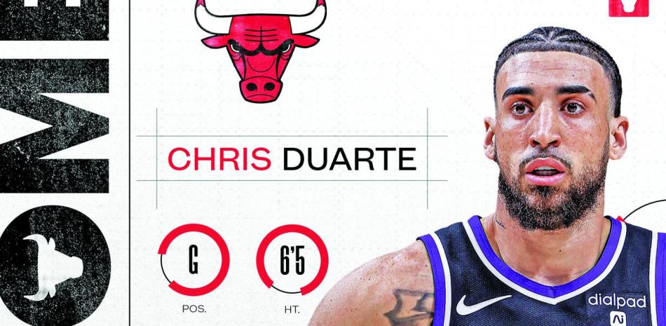 Chris Duarte espera un nuevo aire en los Bulls de Chicago