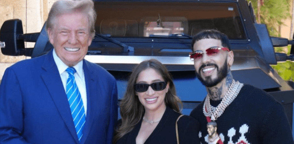 Anuel tras visitar a Donald Trump en su casa: "Como presidente ya él es ...
