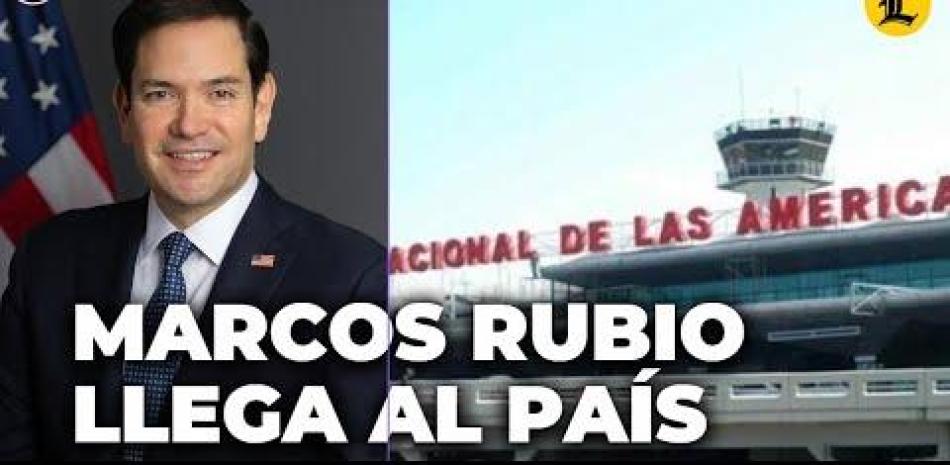 #ENVIVO: La llegada de Marco Rubio a RD