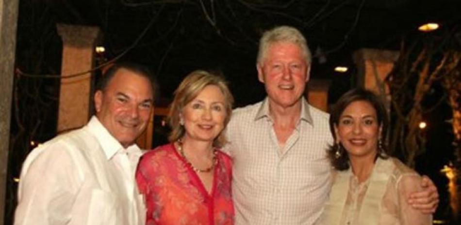 Familia Clinton en punta cana