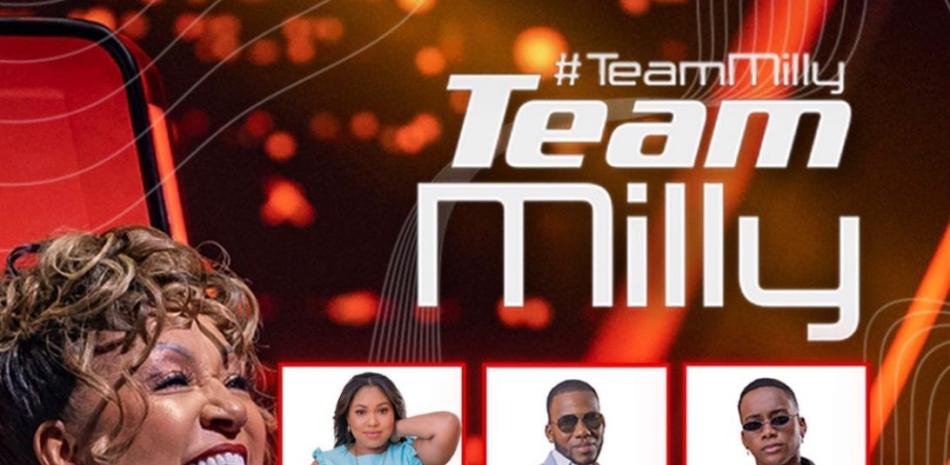 The Voice Dominicana: El team Milly tiene seis participantes | Listín ...