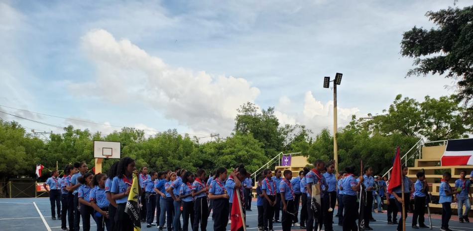 Scouts RD procura llevar valores a las escuelas públicas
