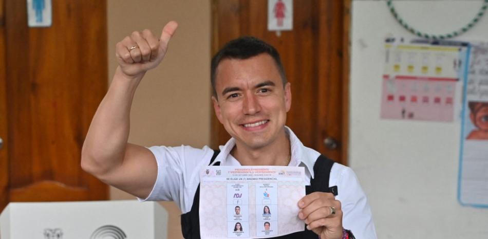 Daniel Noboa: “Mañana empezamos a trabajar por un nuevo Ecuador”