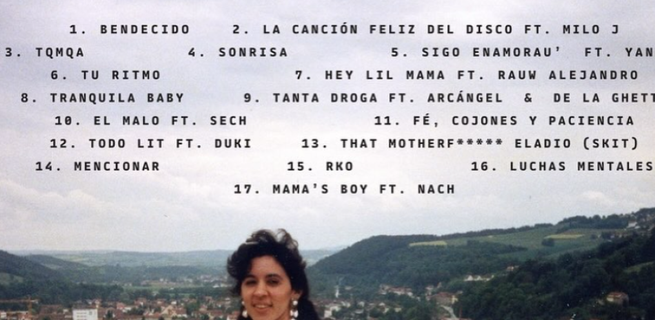 Eladio Carrión lanza su nuevo álbum "Sol María" en honor a su madre