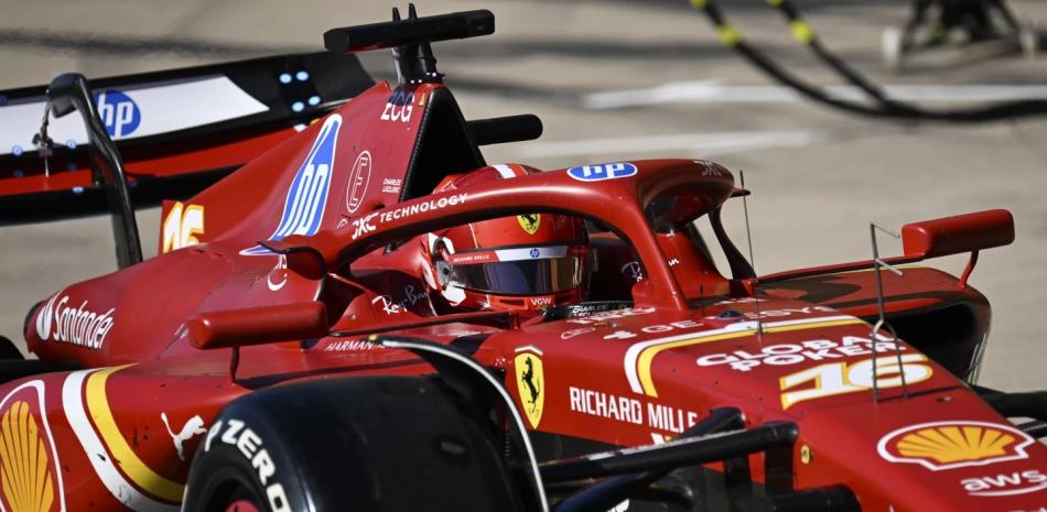 Charles Leclerc y Ferrari ganan el Gran Premio de Estados Unidos