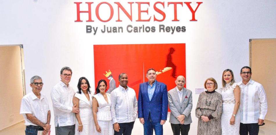 Juan Carlos Reyes inaugura la muestra“Honesty”