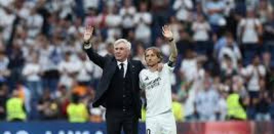 El Real Madrid despide a Luka Modric y Carlos Ancelotti