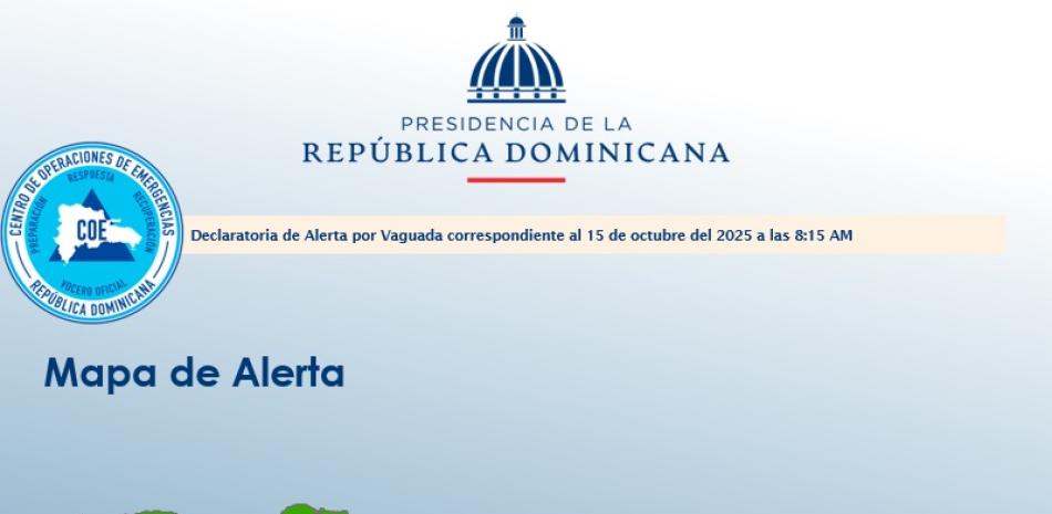 COE emite alerta verde para seis provincias; vaguada incrementará las ...
