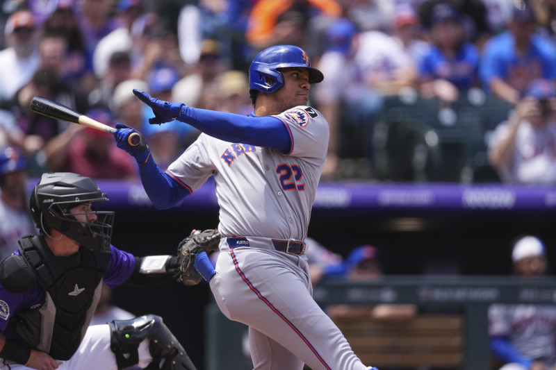 Juan Soto batea de 3-3 y recibe 3 boletos en el triunfo de los Mets sobre los Rockies