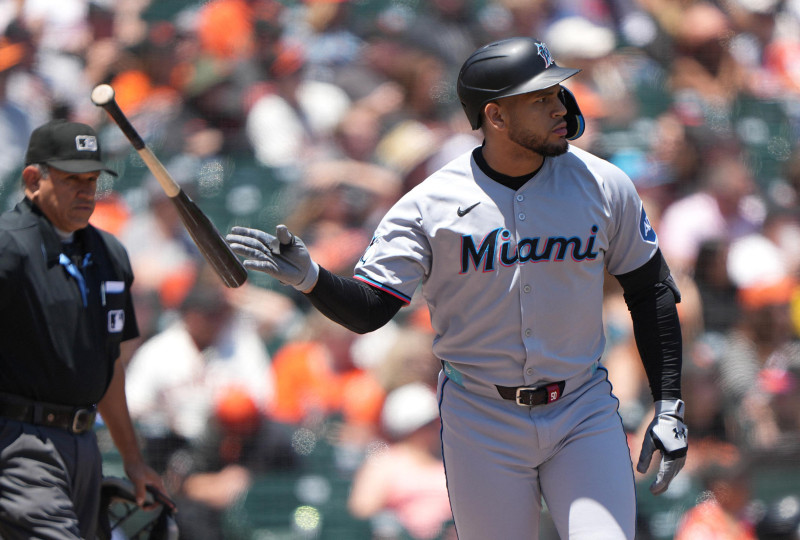 Agustín Ramírez guía triunfo de Marlins sobre Gigantes; Devers bateó ...