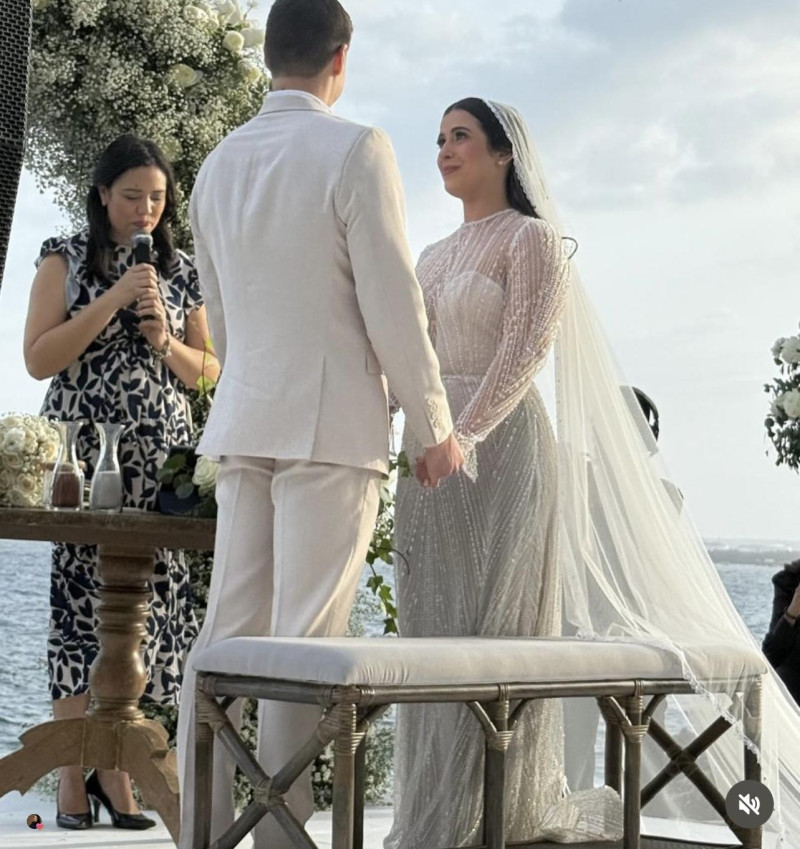 Se casan los influencers Sermarie Moya "Vaca Loca" y Chris Videos