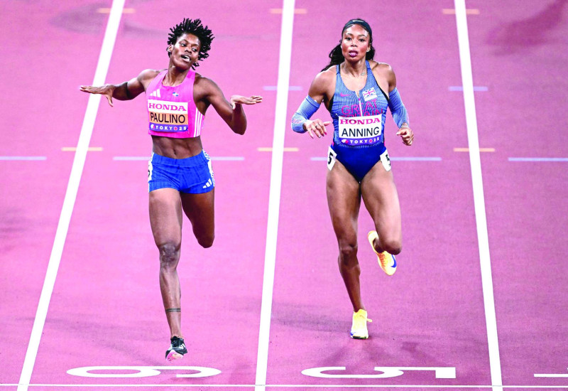 Marileidy Paulino encabeza primera serie de semifinales en el Campeonato Mundial