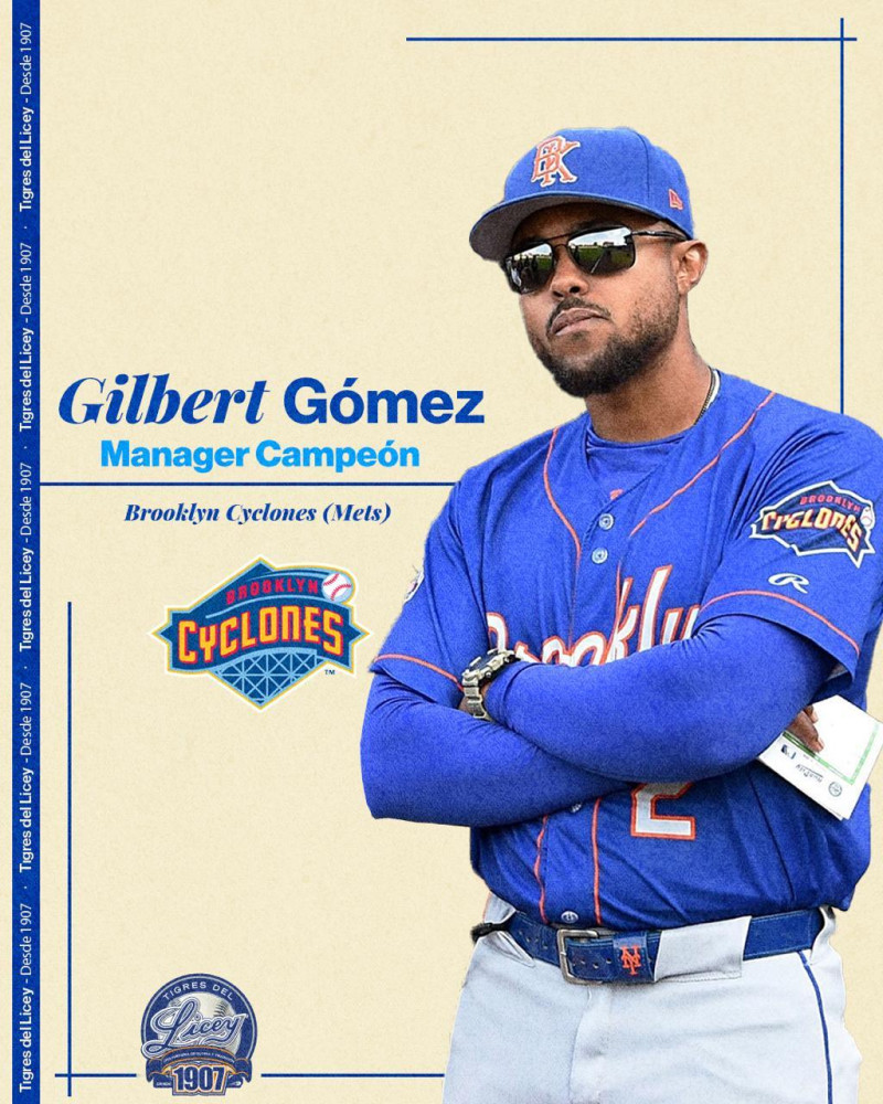 Gilbert Gómez es el manager campeón con Brooklyn Cyclones en Clase A ...