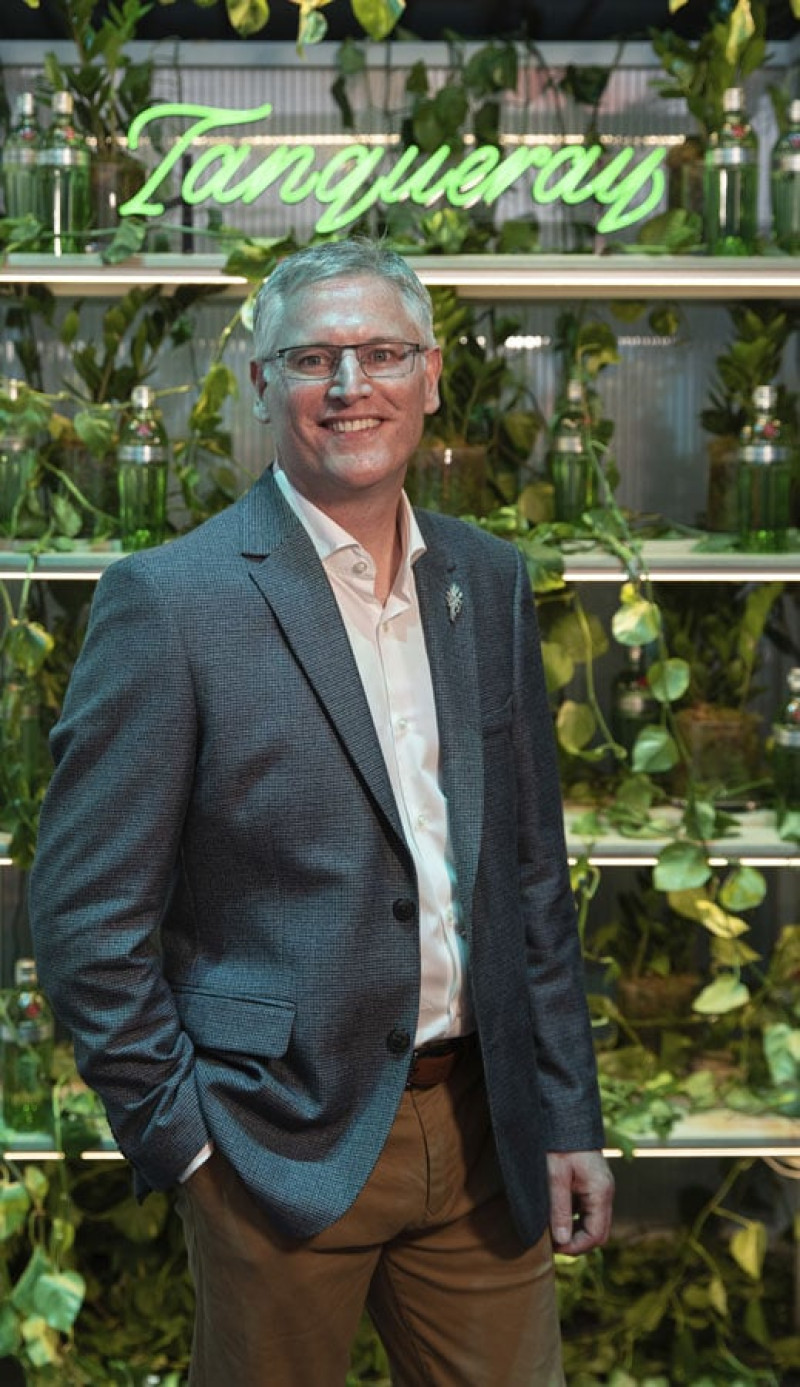 Terry Fraser, maestro destilero de Gin Tanqueray