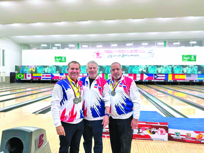 República Dominicana logra oro y plata en el Mundial Master de boliche