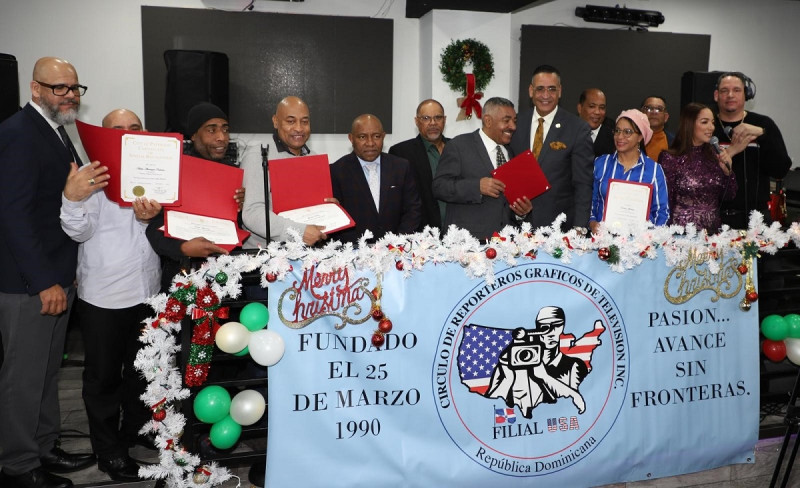 Círculo de Reporteros Gráficos de TV filial USA celebra su día