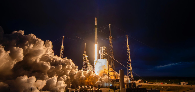 Cohete Falcon 9, de SpaceX, fue visto en República Dominicana