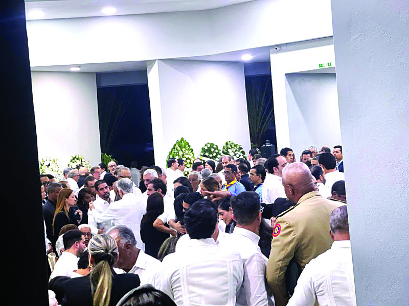 Velan en Santiago los restos de Eduardo Guarionex Estrella Cruz, hijo ...