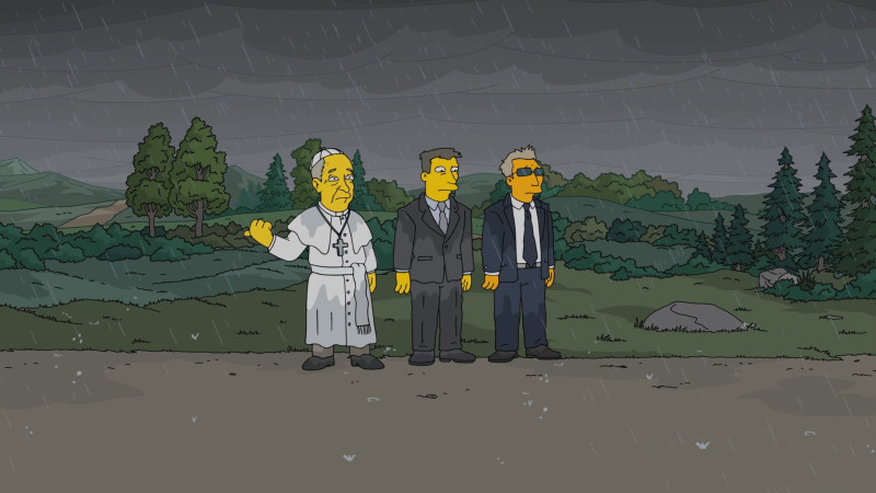 Todos los capítulos de Los Simpson en donde apareció el papa Francisco