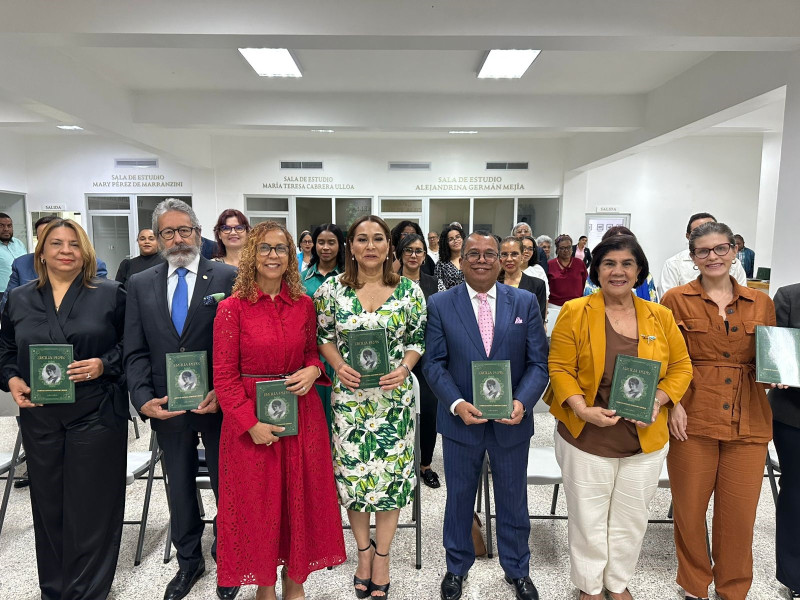 Euri Cabral presenta el libro "Ercilia Pepín, ejemplo de enseñanza ...