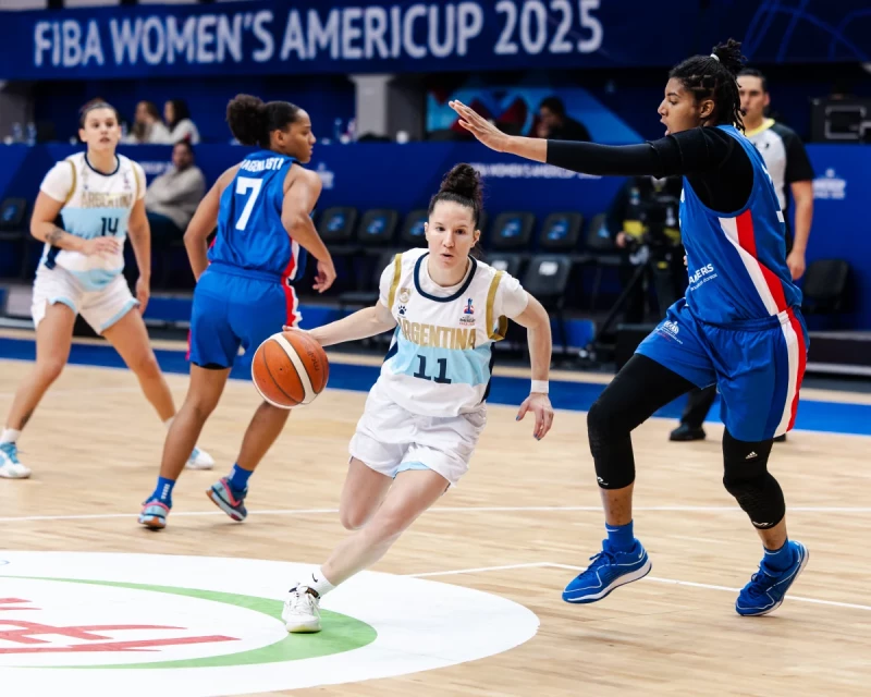 Argentina derrota a República Dominicana en el FIBA AmeriCup Femenino ...