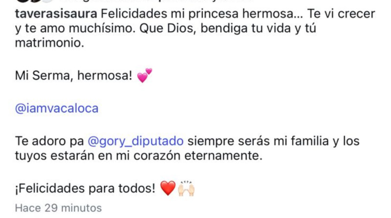 Se casan los influencers Sermarie Moya "Vaca Loca" y Chris Videos