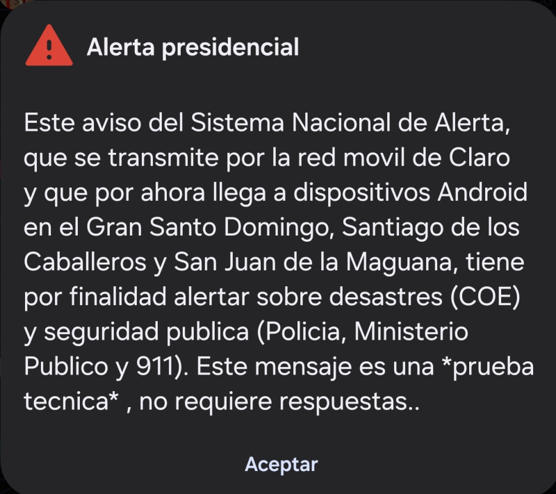 Gobierno activa primera fase del Sistema Nacional de Alertas para ...