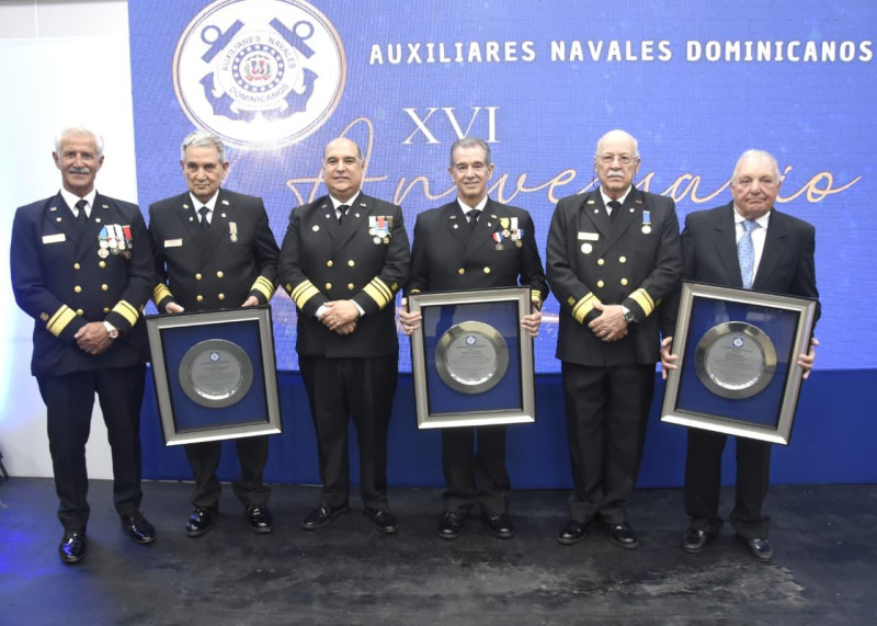 Auxiliares Navales Dominicanos celebran su XVI aniversario