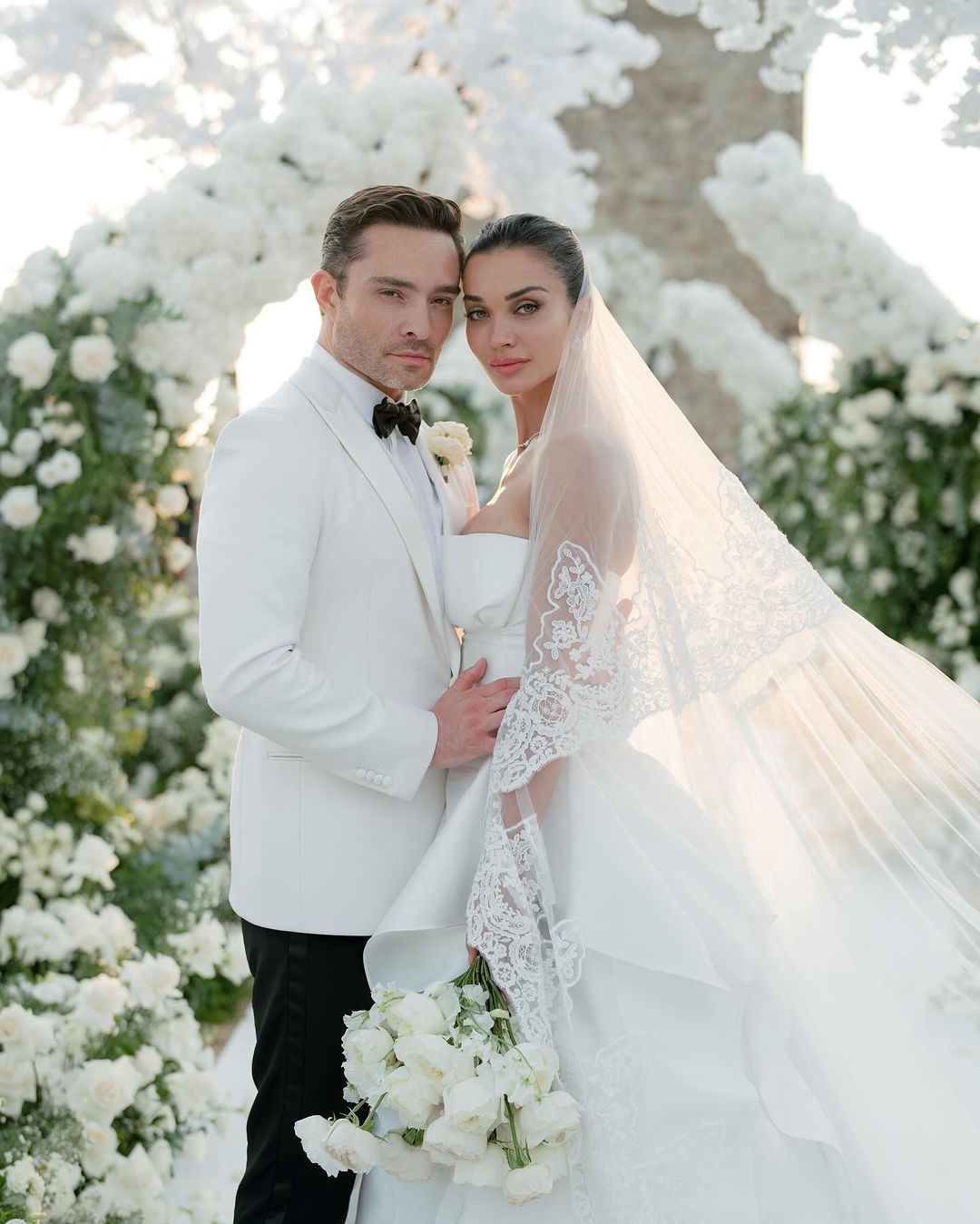 La boda de ensueño de Ed Westwick, el Chuck Bass de 'Gossip Girl', y su novia Amy Jackson