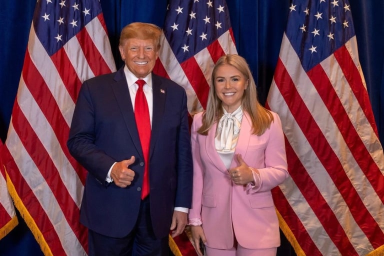 Trump designa como portavoz de la Casa Blanca a Karoline Leavitt, el ...