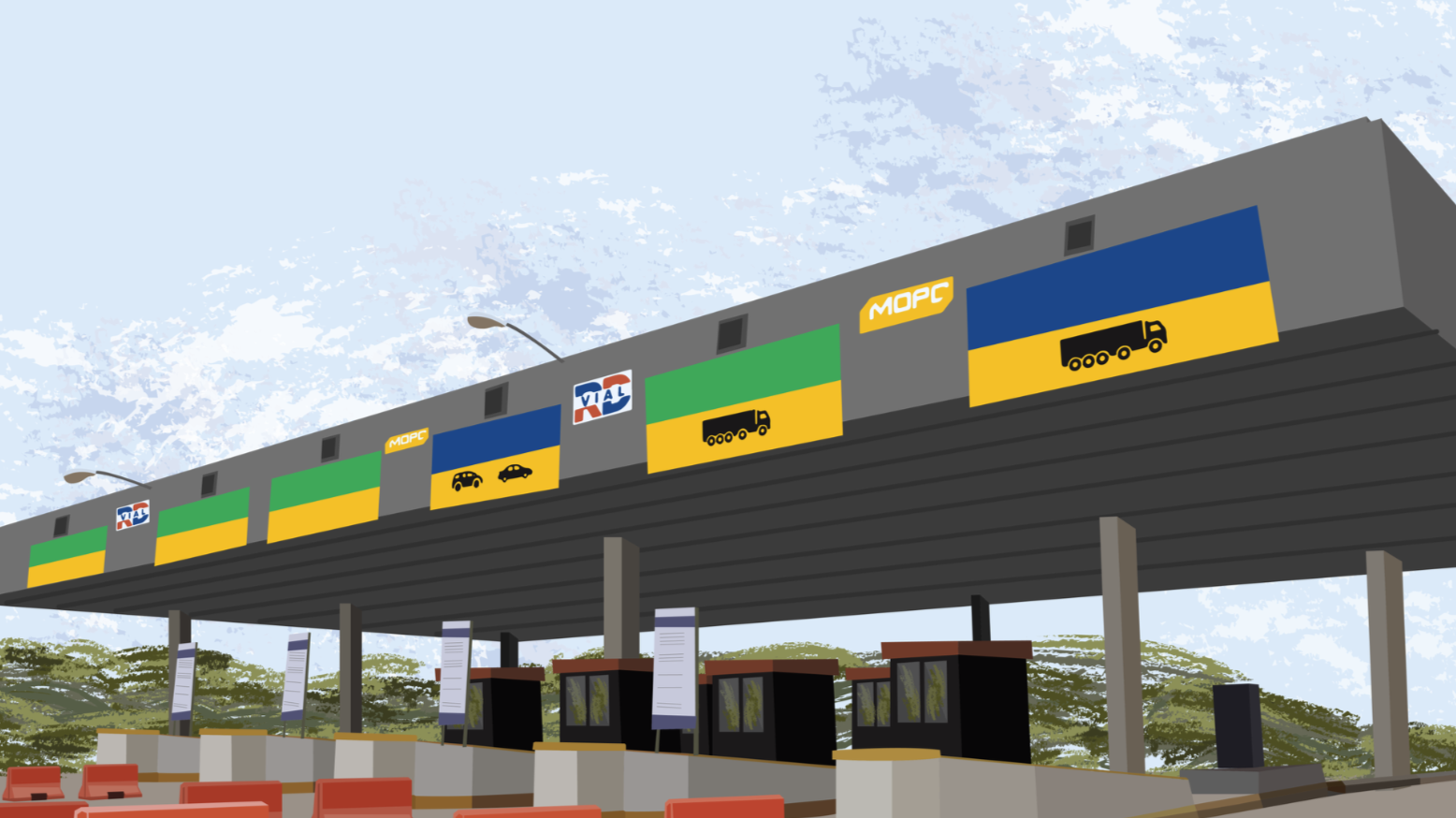 Hoy entra en función el peaje del kilómetro 32 de la autopista Duarte ...