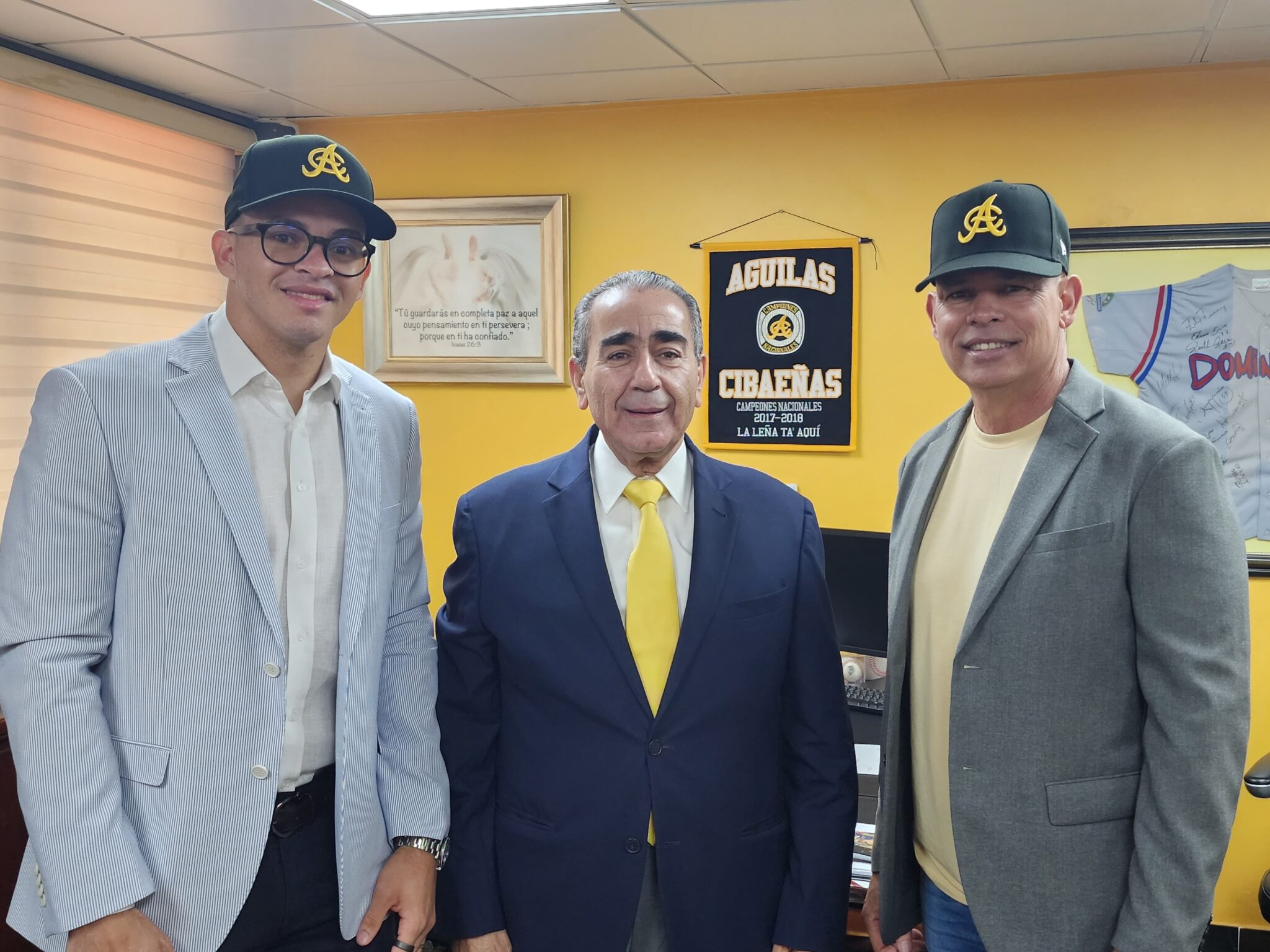 Gian Guzmán es el nuevo gerente general de las Águilas Cibaeñas