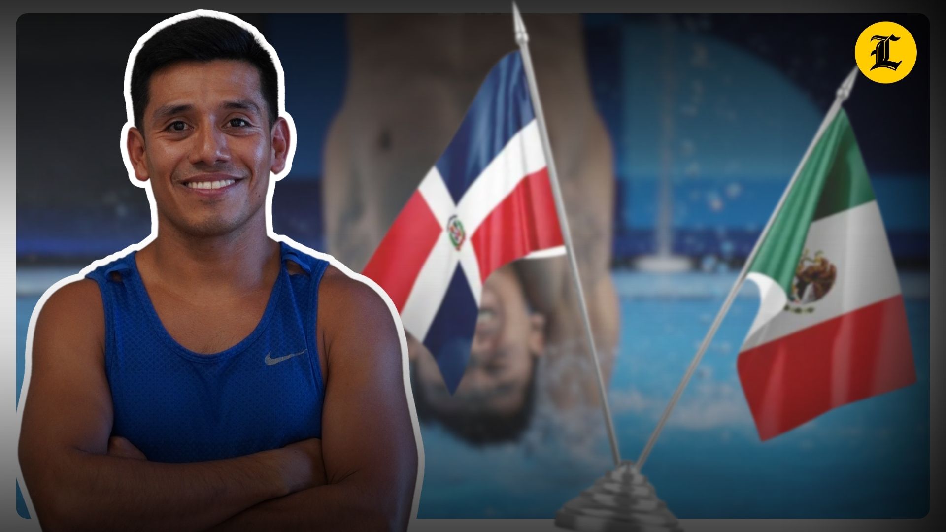 Jonathan Ruvalcaba, el clavadista que gastó sus ahorros para ser dominicano