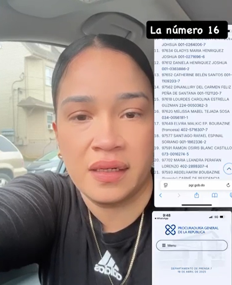 JCE explica caso de joven Melissa, quien reside en EEUU y figura en ...