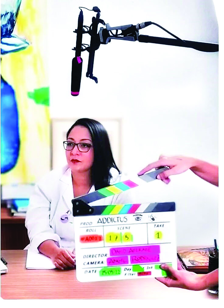Aliany Concepción, la doctora que apuesta al cine en película “Addictus”