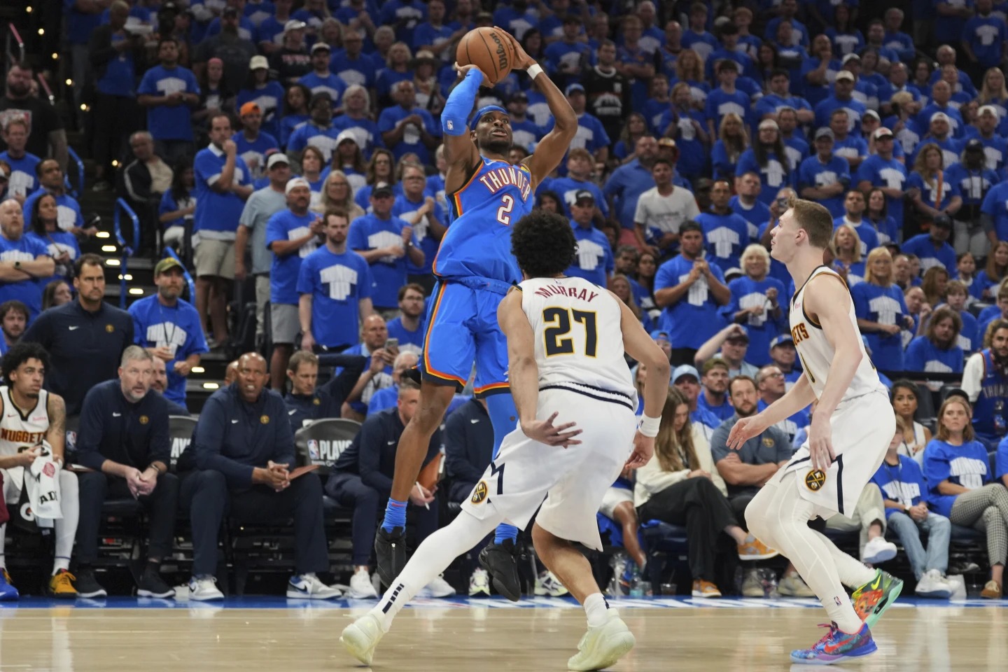 Shai Gilgeous-Alexander y Thunder avanzan a la final del Oeste con ...