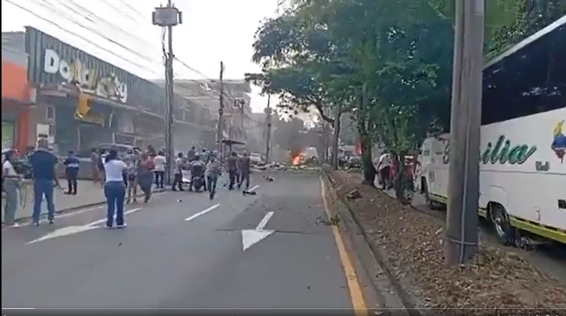 Dos fuertes explosiones en inmediaciones de la base aérea de la ciudad ...