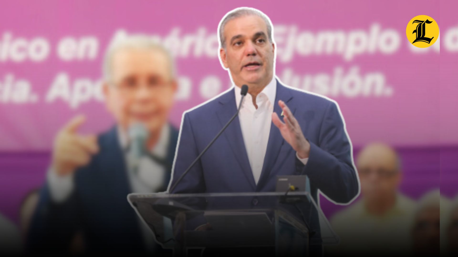 Abinader le responde a Danilo Medina: “Voy a seguir hablando mucho”