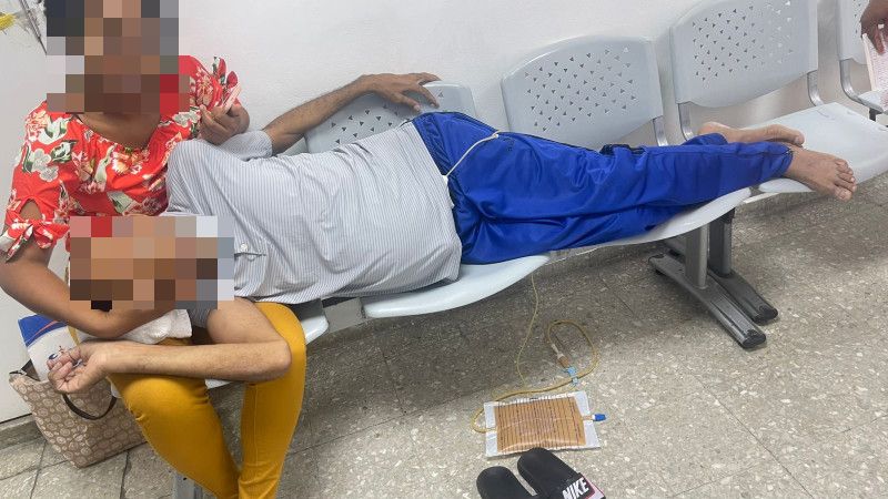 Pacientes del oncológico de Santiago reciben quimioterapia en ...