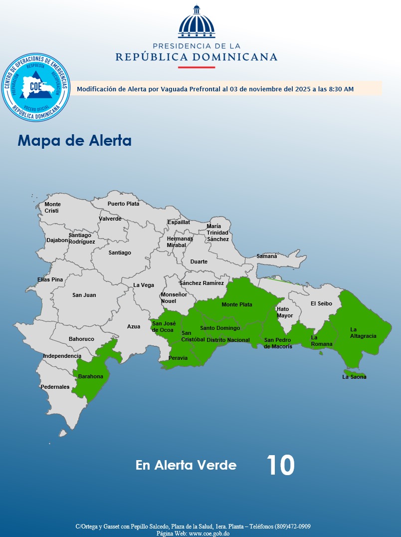 NOTICIAS TONY SOSA: Por saturación de los suelos el COE mantiene 10 ...