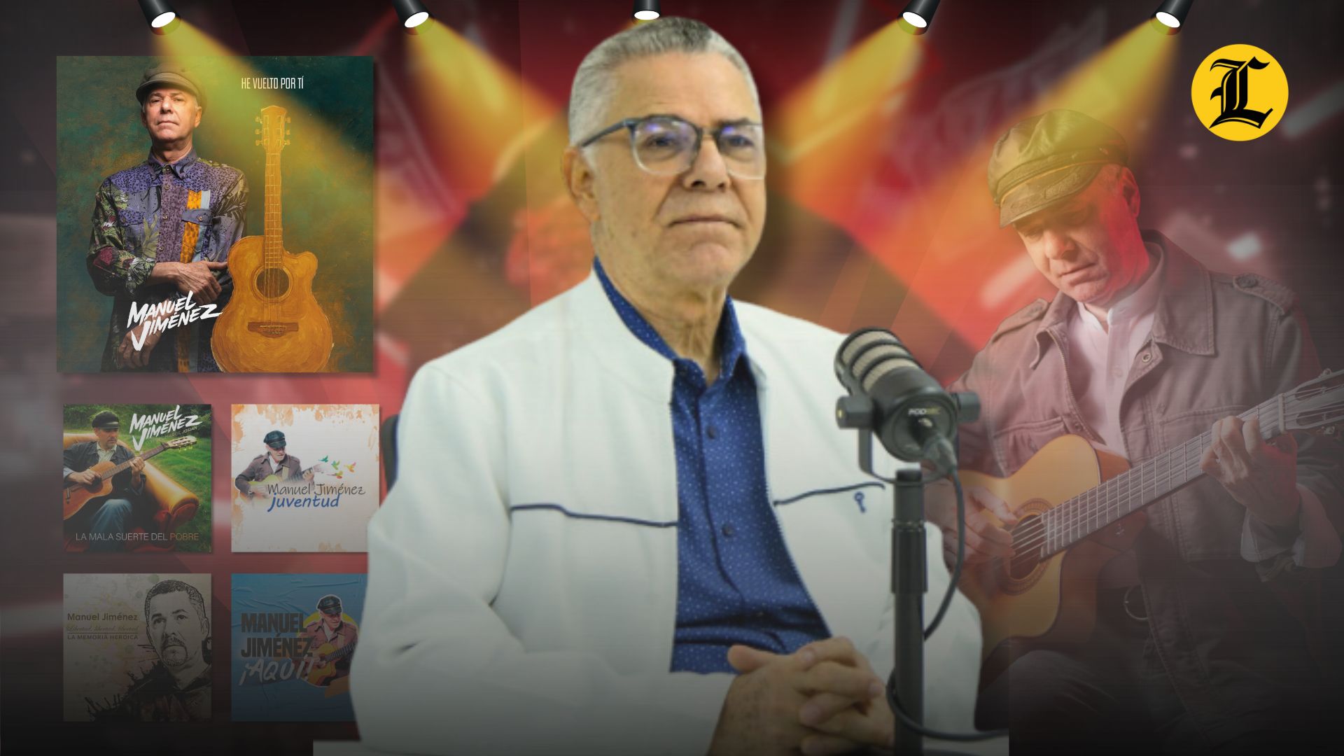 Manuel Jiménez: "Nunca he abandonado la música”