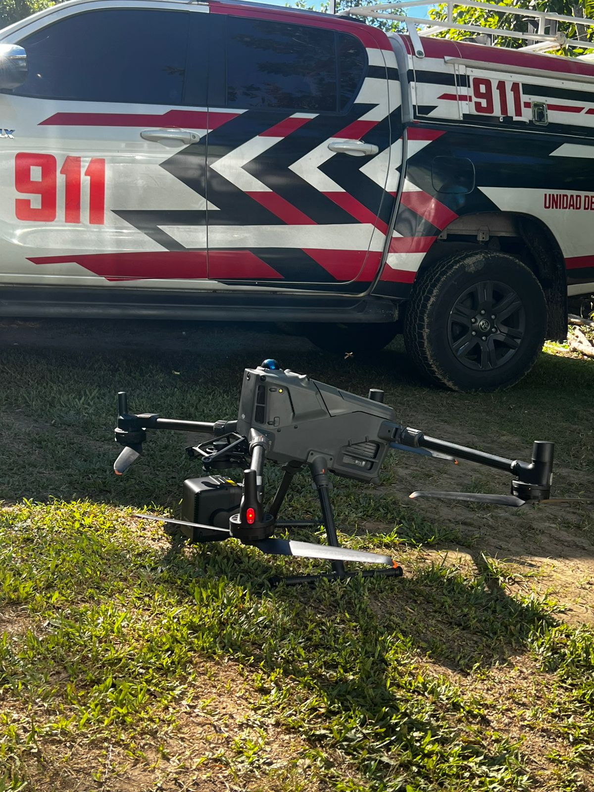 Drones del 911 refuerzan la búsqueda de la niña Brianna en Puerto Plata