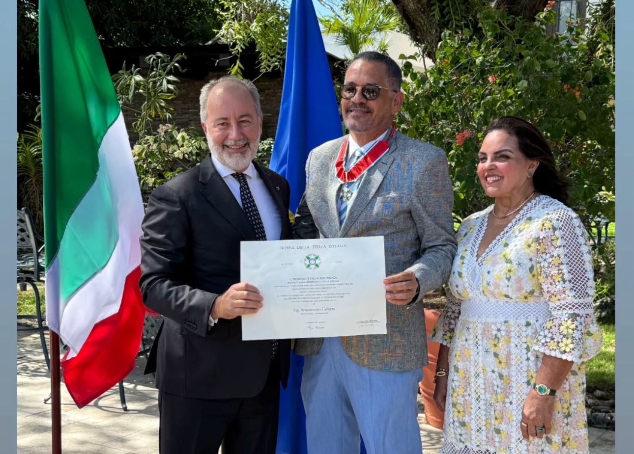 Gobierno Italiano nombra “comendador de la Orden de la Estrella de ...