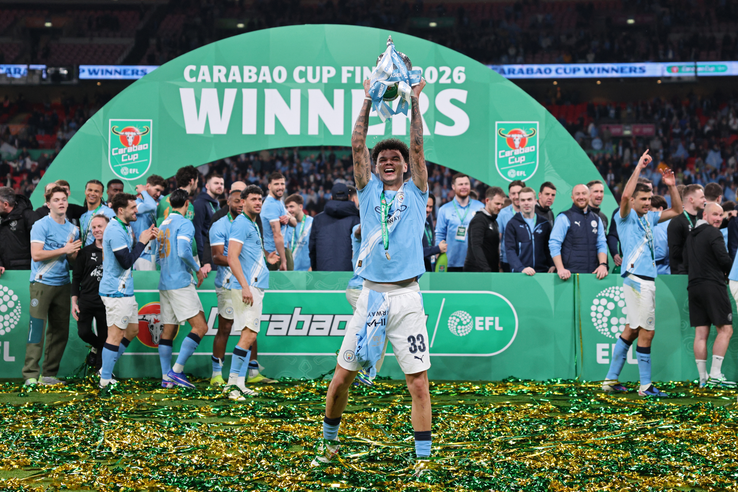 Manchester City se lleva el primer título del año en Inglaterra contra ...
