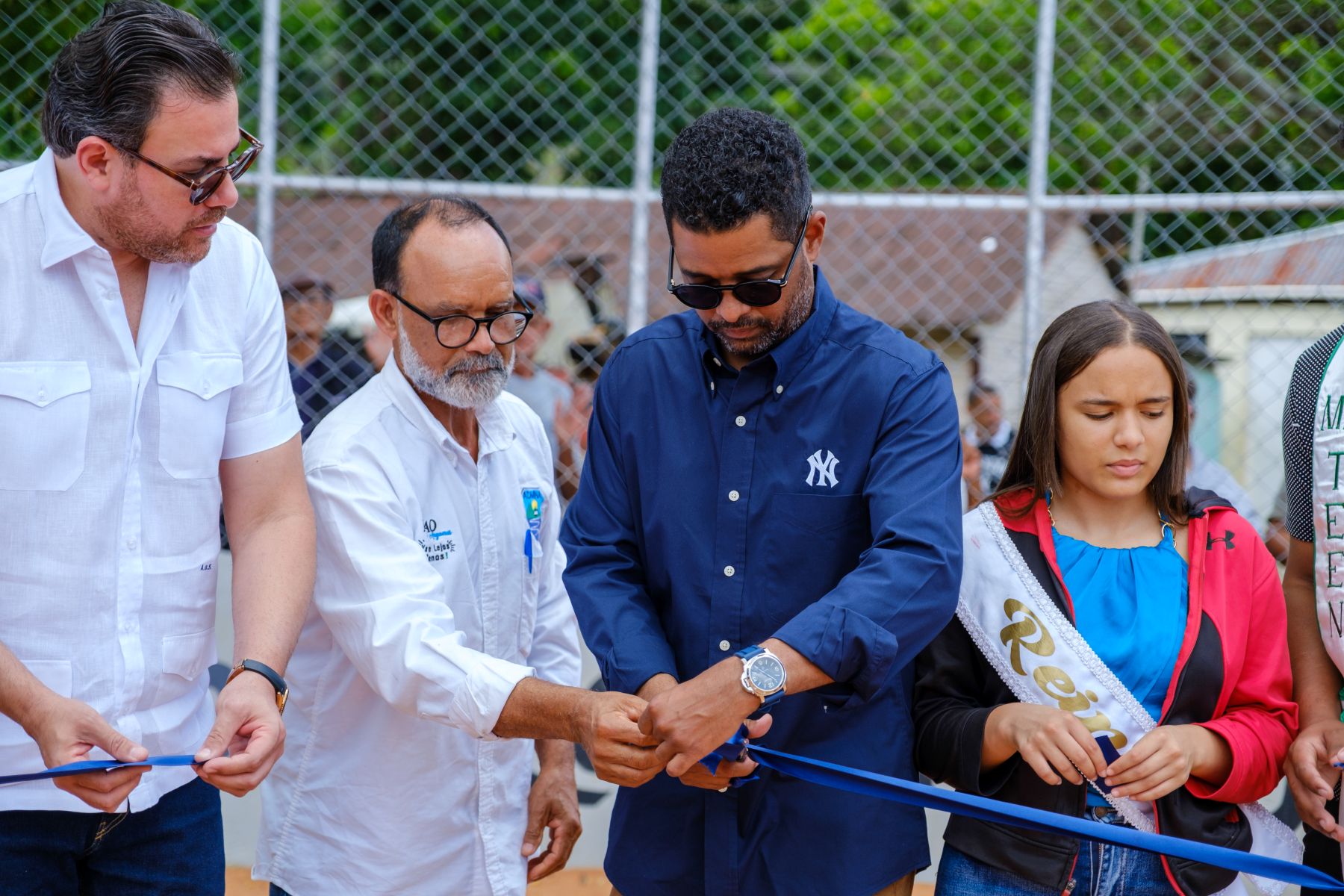 Los Yankees de Nueva York inauguran estadio en San José de Ocoa